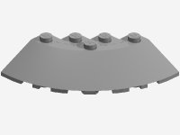 LEGO Sets with Part 95188 Brick Specialty Round Corner 6 x 6 with Slope ...