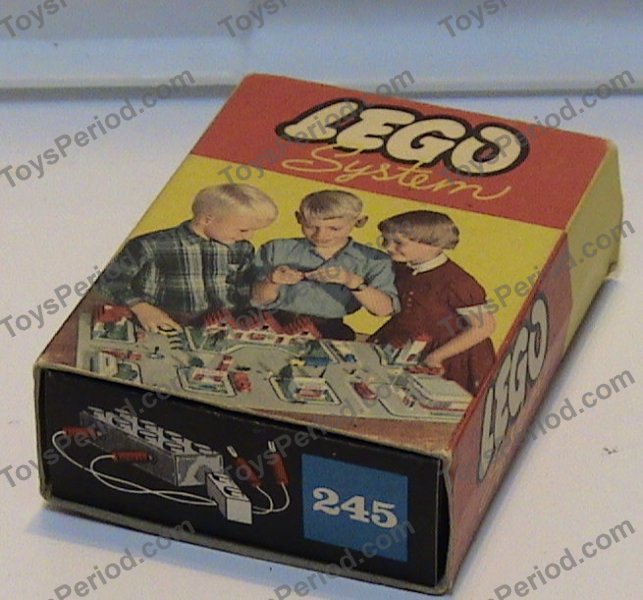 LEGO 245 Lighting Device Pack Instructions and Parts List