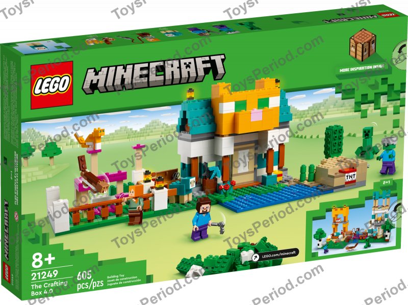 LEGO 21249 The Crafting Box 4.0 Set Parts List