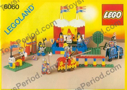 LEGO 6060 Knight's Challenge Set Parts Inventory and Instructions ...