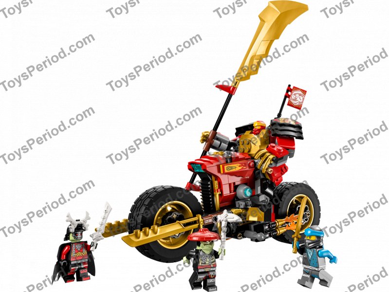 LEGO 71783 Kai's Mech Rider EVO Set Parts List