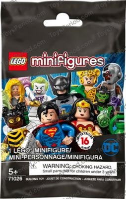 LEGO 71026 Minifigure, DC Super Heroes Set Parts List