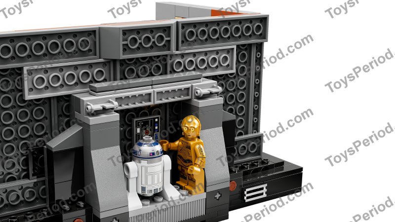 LEGO 75339 Death Star Trash Compactor Diorama Set Parts List