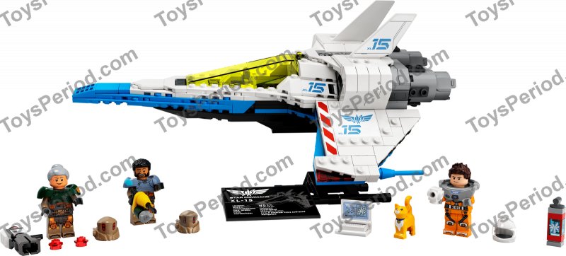 LEGO 76832 XL-15 Spaceship Set Parts List