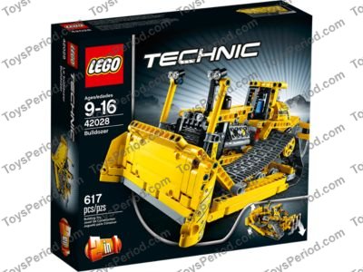 LEGO 42028 Bulldozer Set Parts List