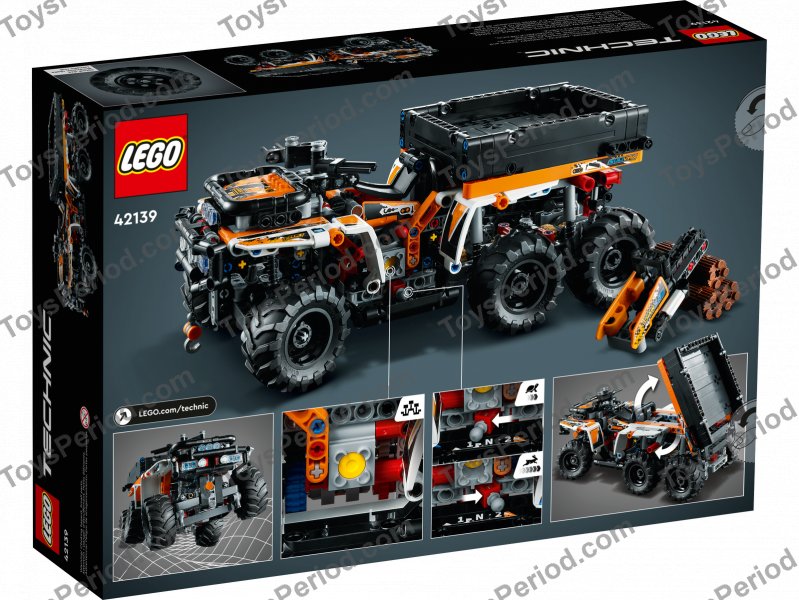 LEGO 42139 All-Terrain Vehicle Set Parts List