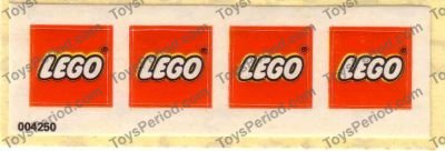 LEGO Sets with Part 657stk01 Sticker Sheet for Set 657 - (004250)
