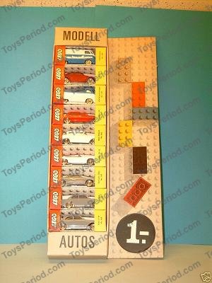 LEGO 472-1 HO Scale Nine Car Models Set Parts List