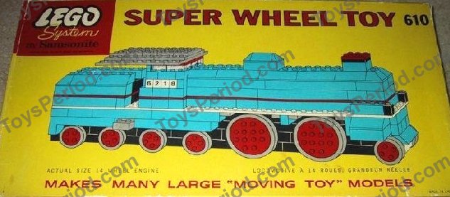LEGO 610-3 Super Wheel Toy Set (Long Box Canadian Version) Instructions ...