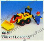 LEGO 6630 Bucket Loader Instructions and Parts List