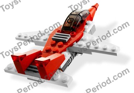 LEGO 6741 Mini Jet Instructions and Parts List