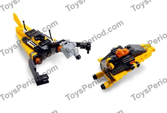 LEGO 4505 Sea Machines Instructions and Parts List