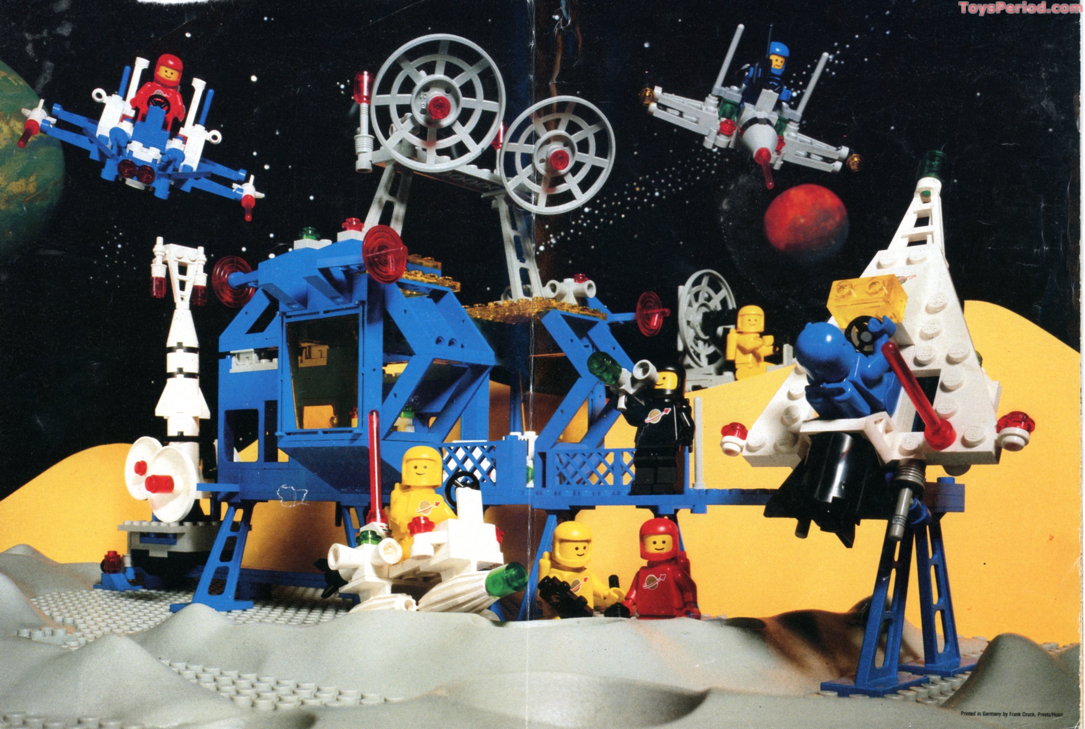 LEGO 6971 Inter-Galactic Command Base Instructions and Parts List