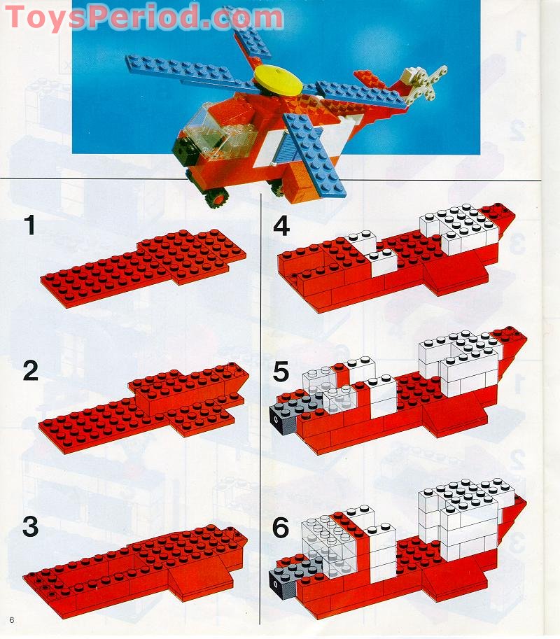 LEGO 565-2 Build-N-Store Chest, 5 Plus Instructions and Parts List