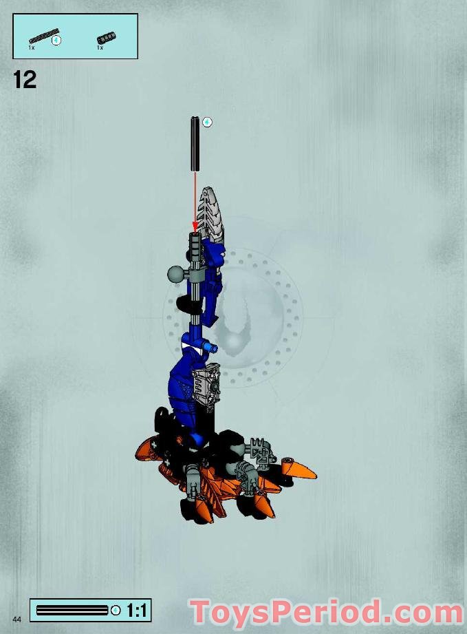 LEGO 10204 Vezon and Kardas Instructions and Parts List