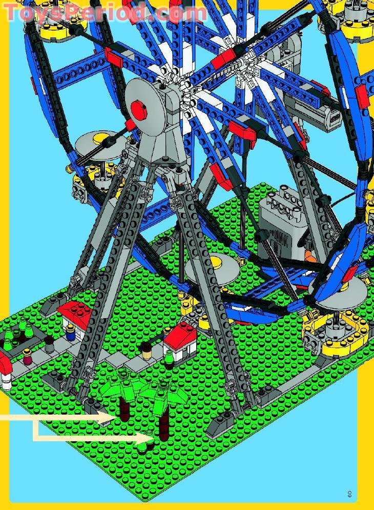LEGO 4957 Ferris Wheel Instructions and Parts List
