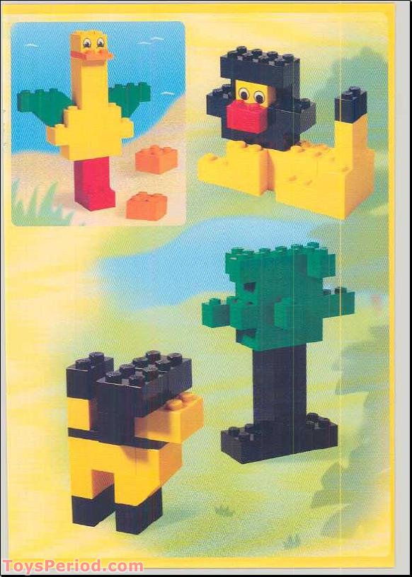 LEGO 4278 Blue Tub Instructions and Parts List