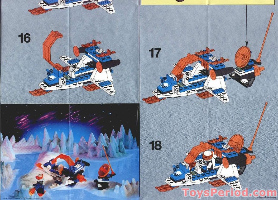 LEGO 6879 Blizzard Baron Instructions and Parts List
