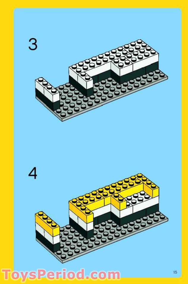 LEGO 6164 LEGO Rescue Building Set Instructions and Parts List