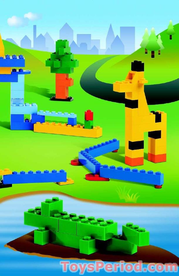 LEGO 6186 Build Your Own LEGO Harbor Instructions and Parts List