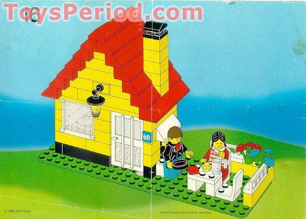 LEGO 6360 Weekend Cottage Instructions and Parts List