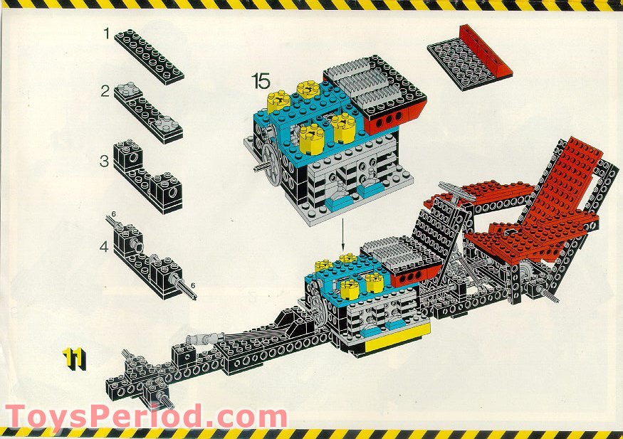 LEGO 8860 Auto Chassis Instructions and Parts List