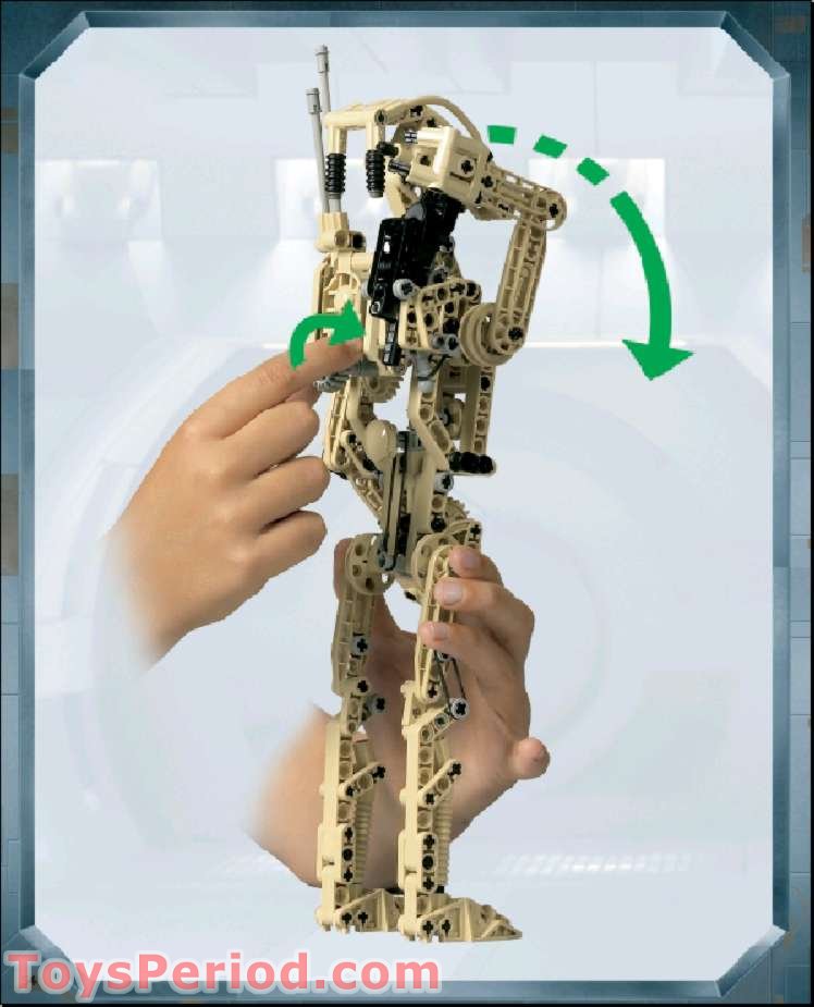 LEGO 8001 Battle Droid Instructions and Parts List