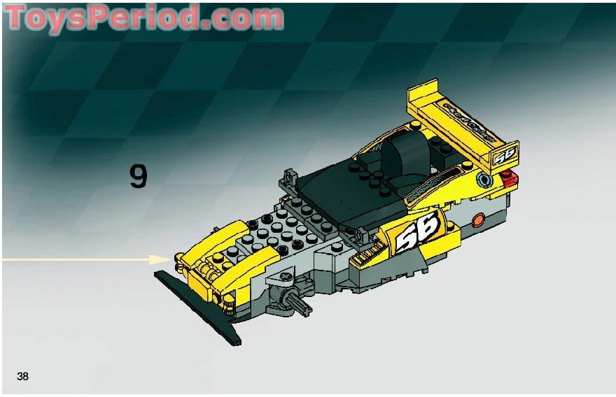 LEGO 8183 Track Turbo RC Instructions and Parts List