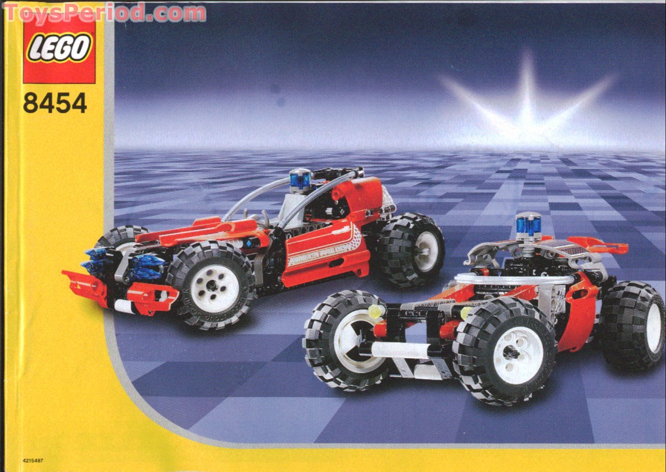 LEGO 8454 Rescue Truck Instructions and Parts List