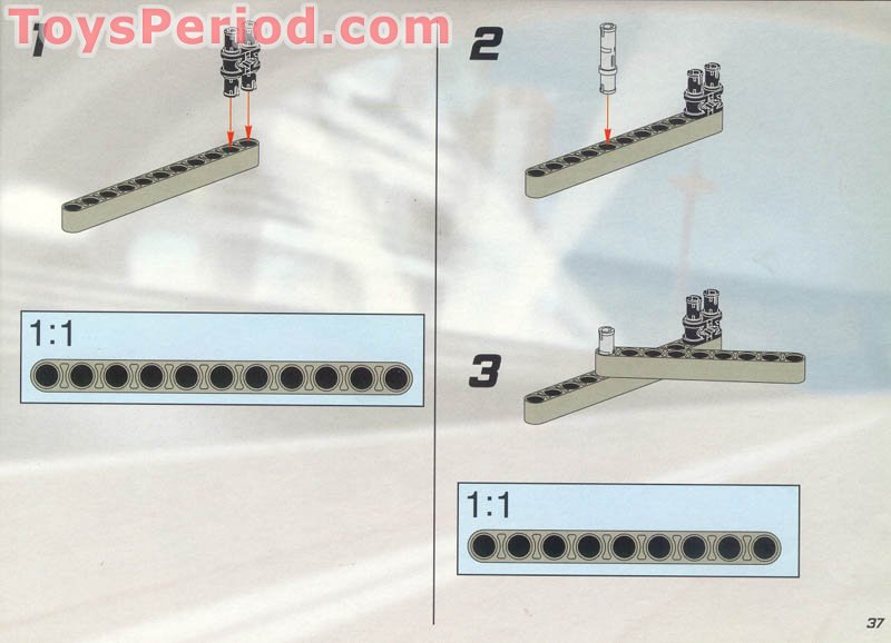 LEGO 8470 Slammer G-Force Instructions and Parts List