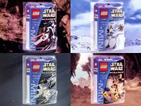 LEGO K4487 Star Wars Miniatures Kit I (Contains 4484, 4485, 4486, 4487 ...