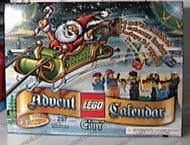 LEGO 7904-1 Advent Calendar 2006, City Instructions and Parts List