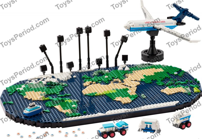 LEGO 41838 Travel Moments {International Version} Set Parts List