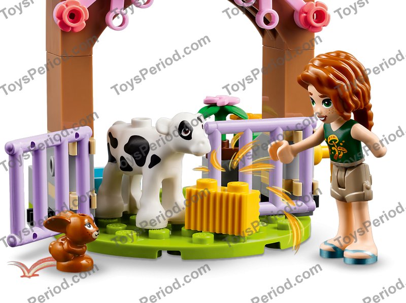 LEGO 42607 Autumn's Baby Cow Shed Set Parts List