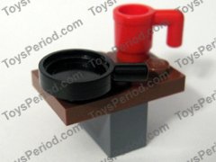 LEGO 7724-4 Advent Calendar 2008, City (Day 3) Table, Cup and Frying ...