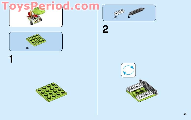 LEGO 60110 Fire Station Instructions and Parts List