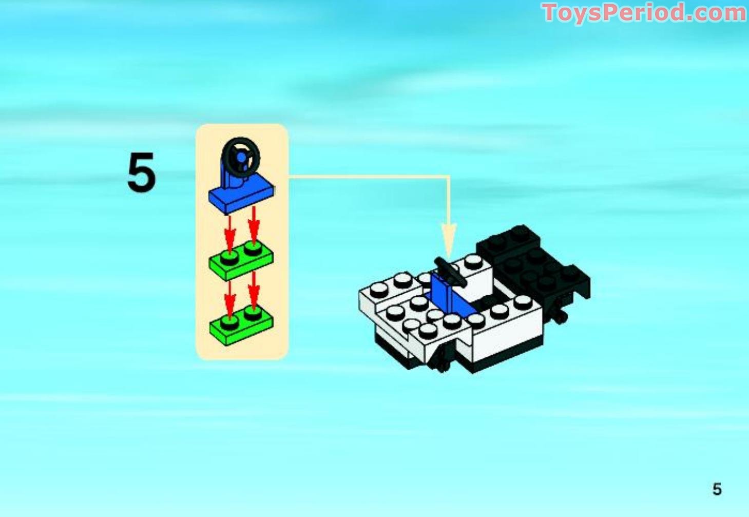 LEGO 3177 Small Car Instructions and Parts List