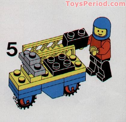 LEGO 603-1 Sidecar Instructions and Parts List