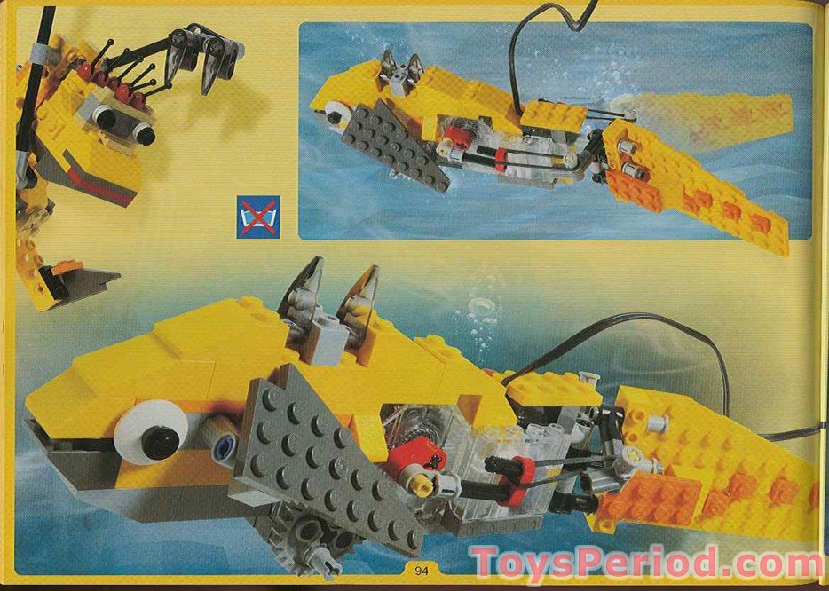 LEGO 4094 Motor Movers Instructions and Parts List