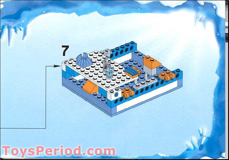 LEGO 4579 Ice Ramp Racers Instructions and Parts List