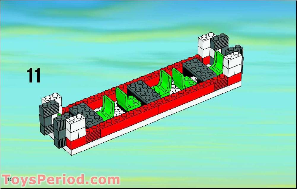 LEGO 7897 Passenger Train Instructions and Parts List