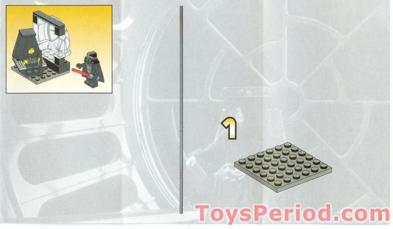 LEGO 7200 Final Duel I Instructions and Parts List