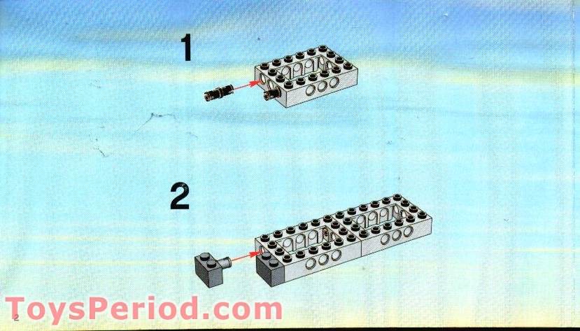 LEGO 7248 Digger Instructions and Parts List