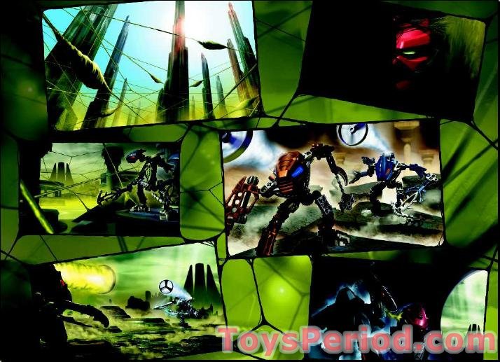 LEGO 8741 Toa Hordika Nuju Instructions and Parts List