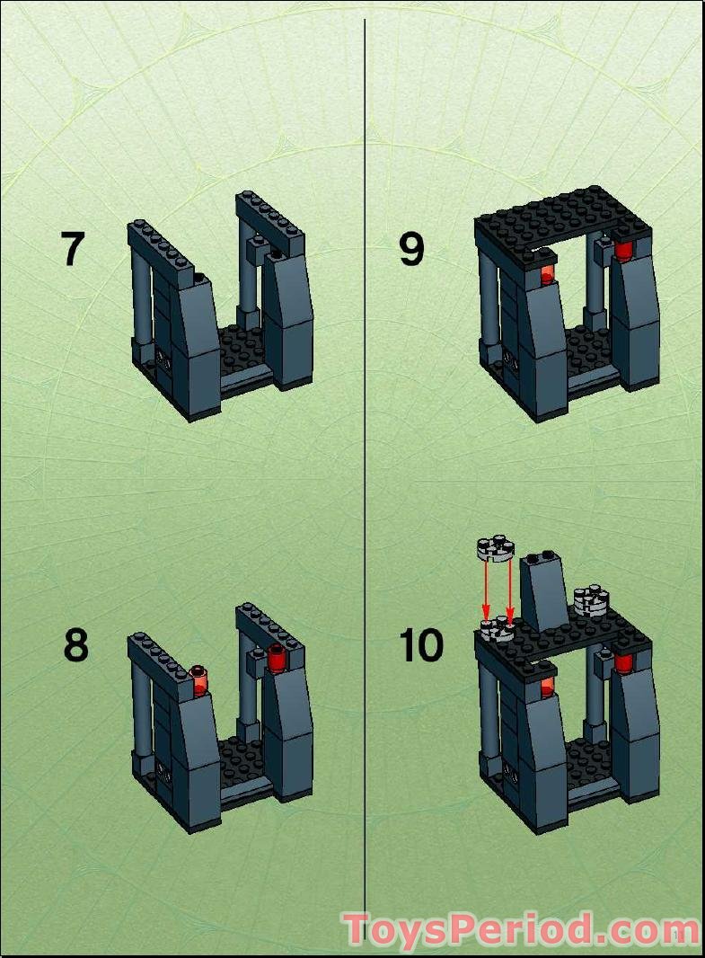 LEGO 8758 Tower of Toa Instructions and Parts List