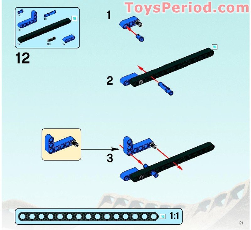 LEGO 8993 Kaxium V3 Instructions and Parts List