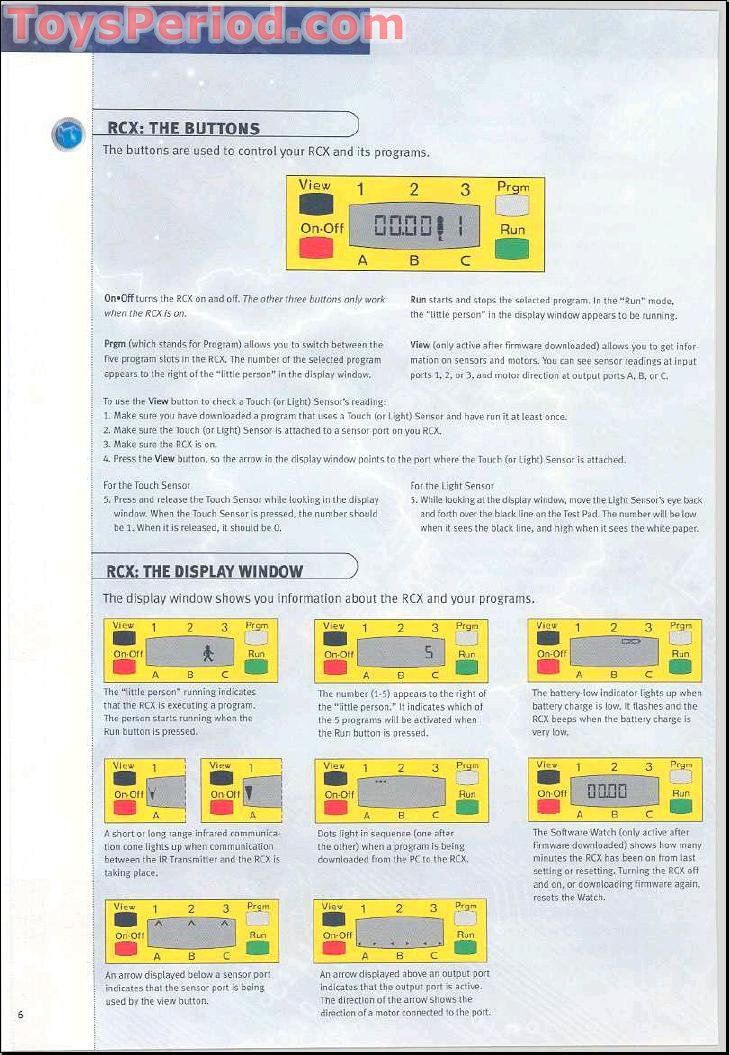 LEGO 3804 Robotics Invention System, Version 2.0 Instructions and Parts ...