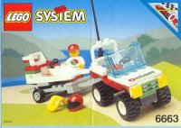 LEGO 6663 Wave Rebel Instructions and Parts List