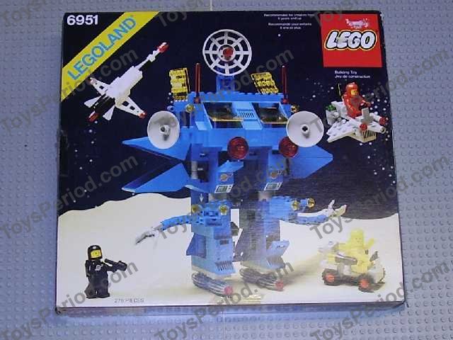 LEGO 6951 Robot Command Center Instructions and Parts List