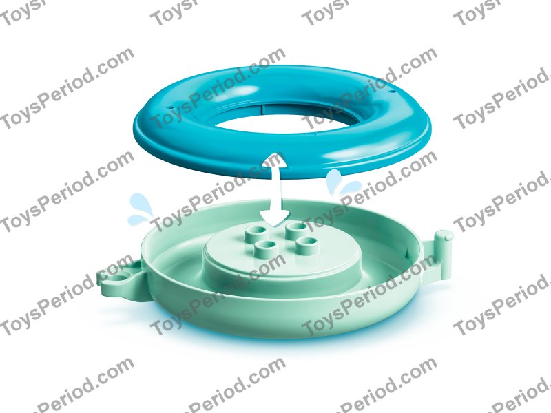 LEGO 10964 Bath Time Fun: Floating Red Panda Set Parts List